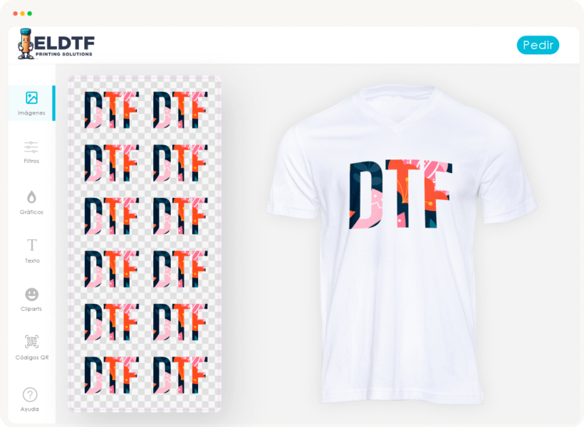 Creador de plantillas DTF - El DTF