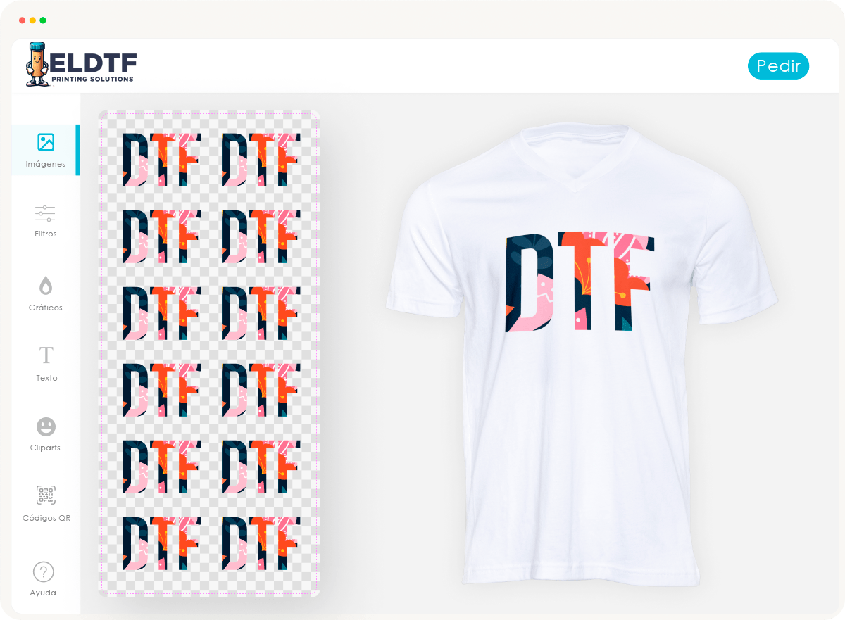 Creador de plantillas DTF - El DTF